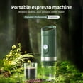 Leyfeng Electric Coffee Machine, Cordless Heat and Cold Brew 3Oz Mini ...