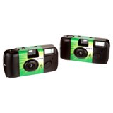 Fujifilm Disposable 35mm Camera with Flash, Film Develop, 2 Pack ...