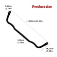 Front Suspension Stabilizer Bar Complete Kit 55398938AC for Ram 1500 ...