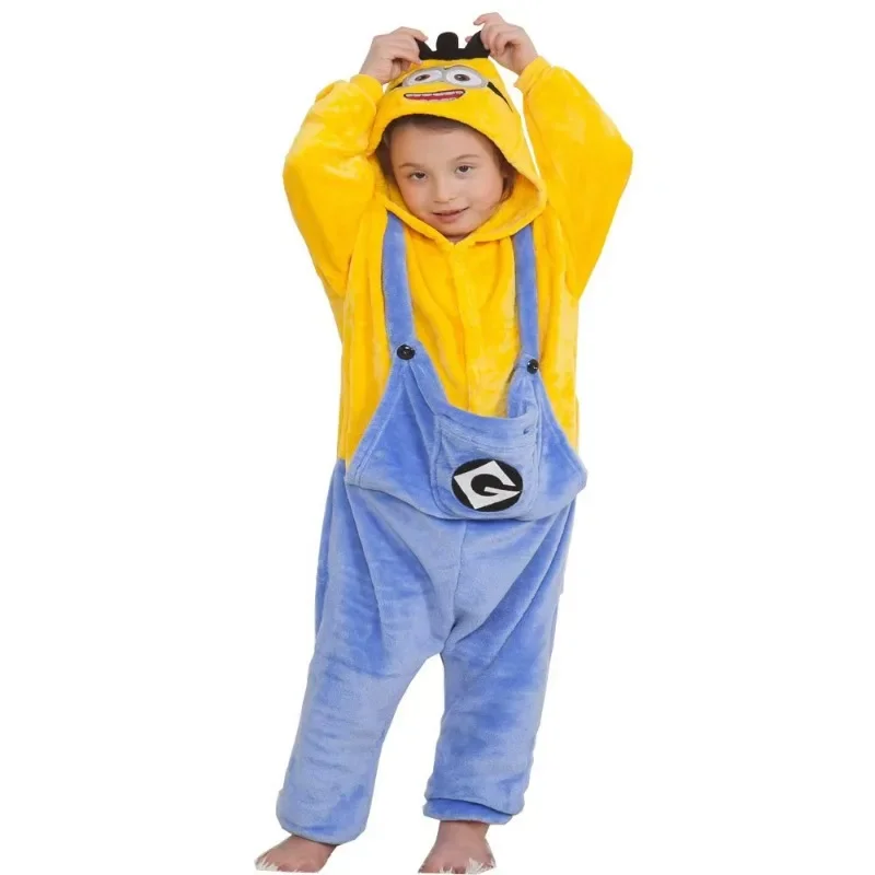 Click here for Wang Lijun Minions Cartoon Childrens One-Piece Paj... prices