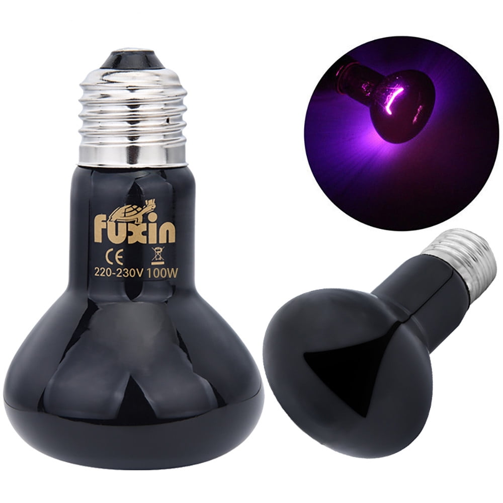 〖Hellobye〗100W UVA Day Night Amphibian Snake Lamp Heat Reptile Bulb ...