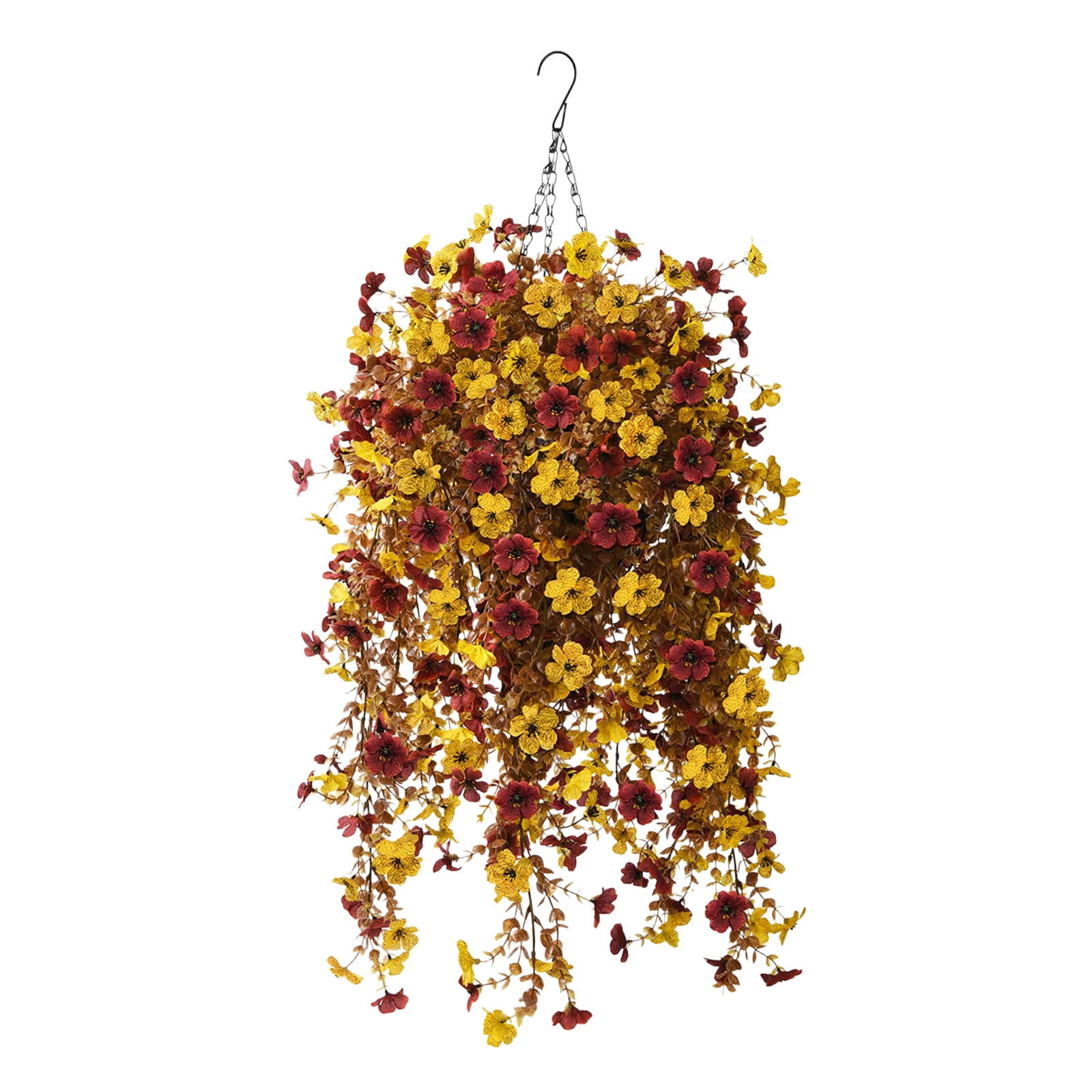 Click here for Slynshome Artificial Hanging Flowers In Basket For... prices