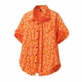 Ceisia Men's Short Sleeve Button Down Camp Collar Beach Shirt Butterfly ...