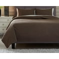 Signature Design by Ashley Casual Ryter Twin Coverlet Set Brown ...