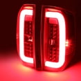 DNA Motoring For 14-21 Toyota Tundra 3D LED Tube Light Bar Black Tail ...