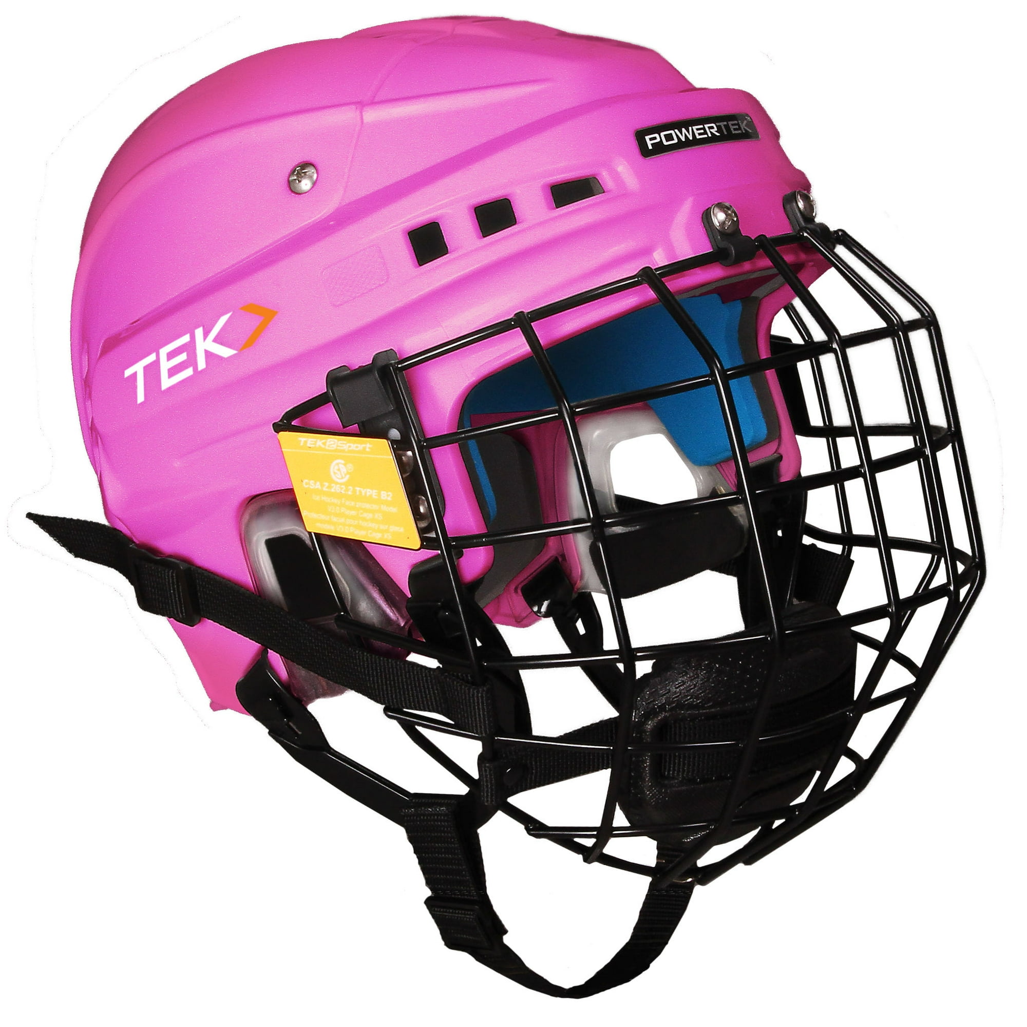 Click here for V3.0 Powertek Pink Helmet With Cage - Jr Small Jun... prices