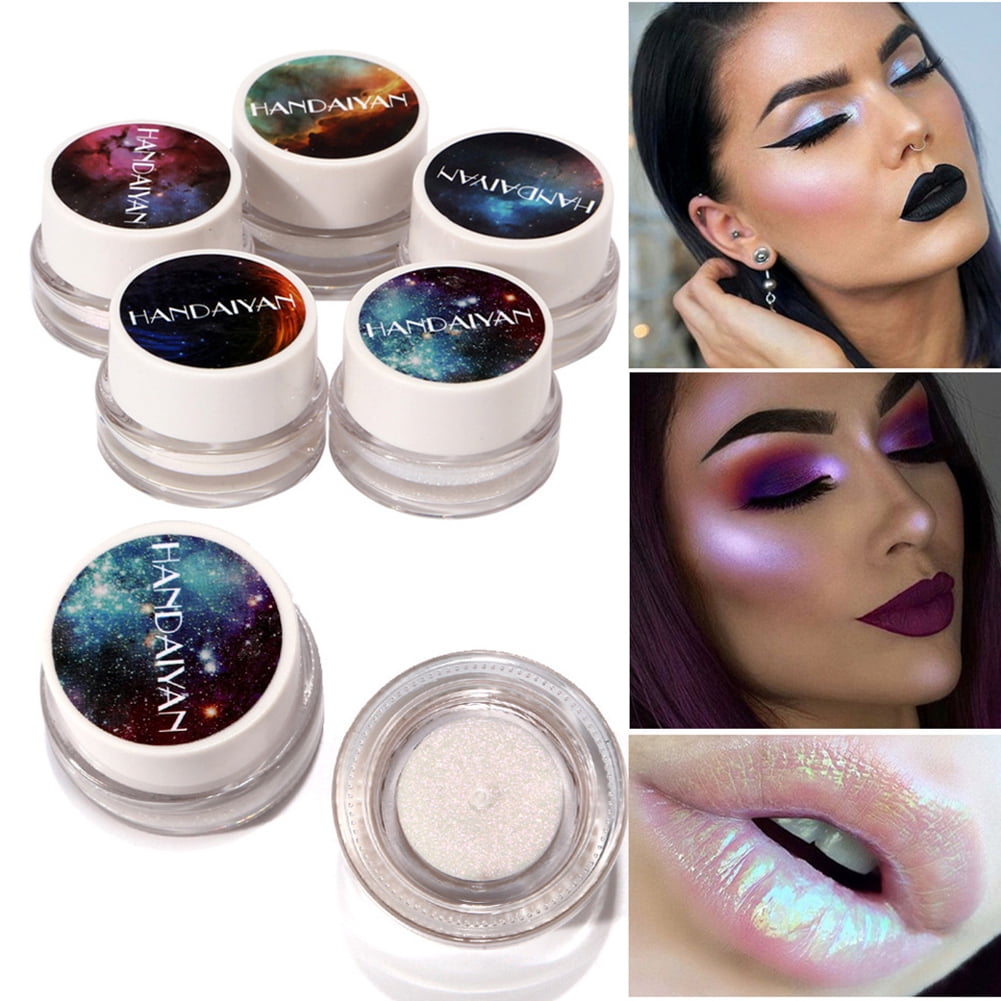 Dramatic Glitter Eye Makeup