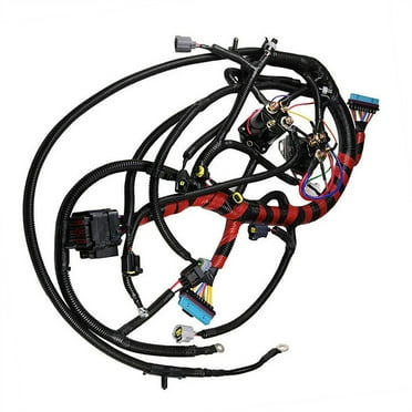 Speedway Motors 12-Circuit Vintage Cloth Covered Wiring Harness ...