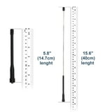 HQRP VHF High Gain Antenna For Motorola HT1250, HT1250-LS, HT1250-LS+ ...