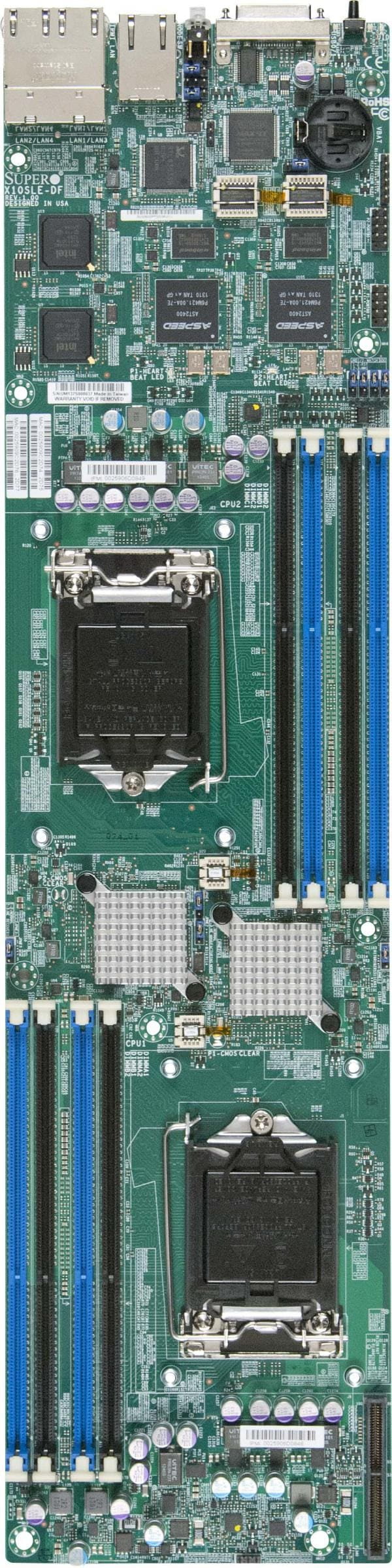 Supermicro Motherboard X10SLE-DF Single socket H3 (LGA 1150) with Full ...