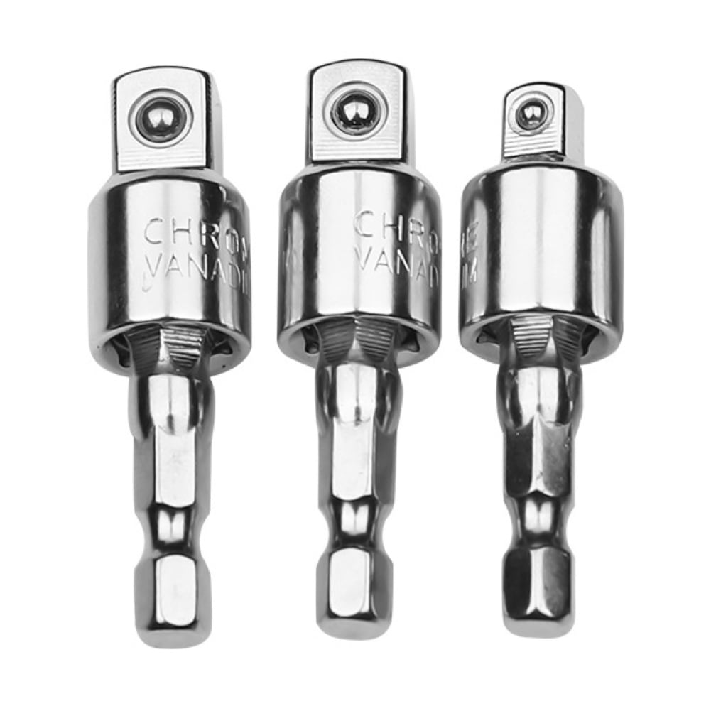Universal 360 Degree Swivel Connector for Hex Square Wrench Socket ...