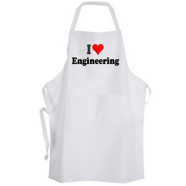 Aprons365 - I Love Engineering – Apron – Science Technology - Walmart.com