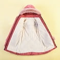 Winter Thicken Toddler Puffy Jackets for Girls, Warm Hooded Outerwear ...