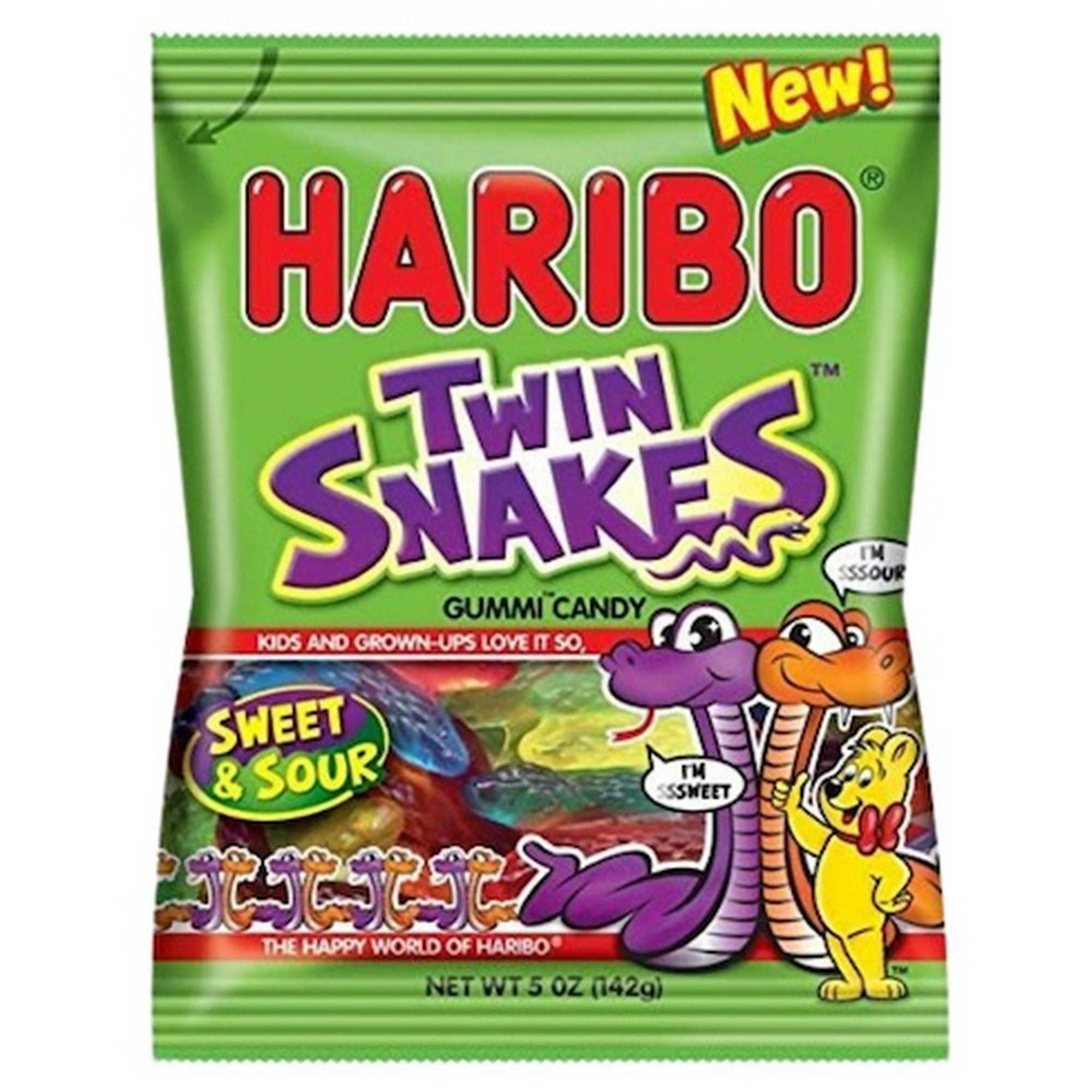 Click here for All The Candy Haribo Twin Snakes 142g 142g prices