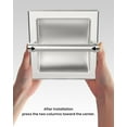 Brushed Nickel Recessed Toilet Paper Holder, Contemporary Hotel Style ...