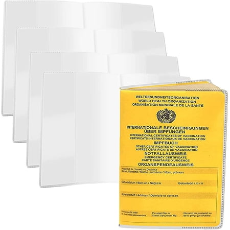 Vaccination Card Cover, Xqday 4x Vaccination Card Cover, Xqday ...