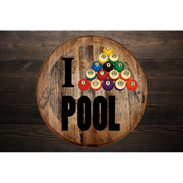 Bar Pool Hall Signs