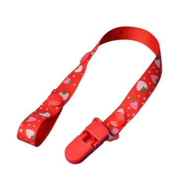 Parent's Choice Pacifier Lanyard Clip, Pink - Walmart.com