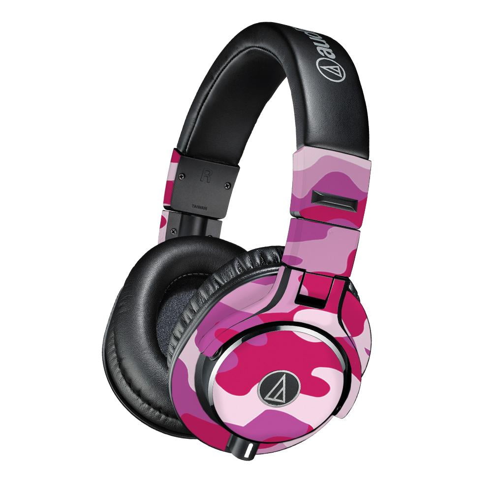 Skin Decal Wrap Compatible With Audio-Technica ATH-M40x Headphones ...
