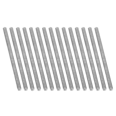 Uxcell Fully Threaded Rod M8 x 140mm 1.25mm Thread Pitch 304 Stainless ...