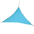 Joernso 3/4/6m Outdoor Triangle Sun Shelter Sunshade Canopy Garden ...