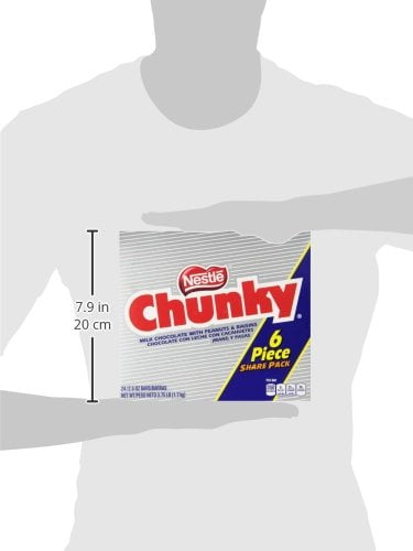 Chunky Candy Bar Gold Wrapper