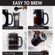 Primula Burke Glass Cold Brew Iced Coffee Maker with Removable Mesh ...
