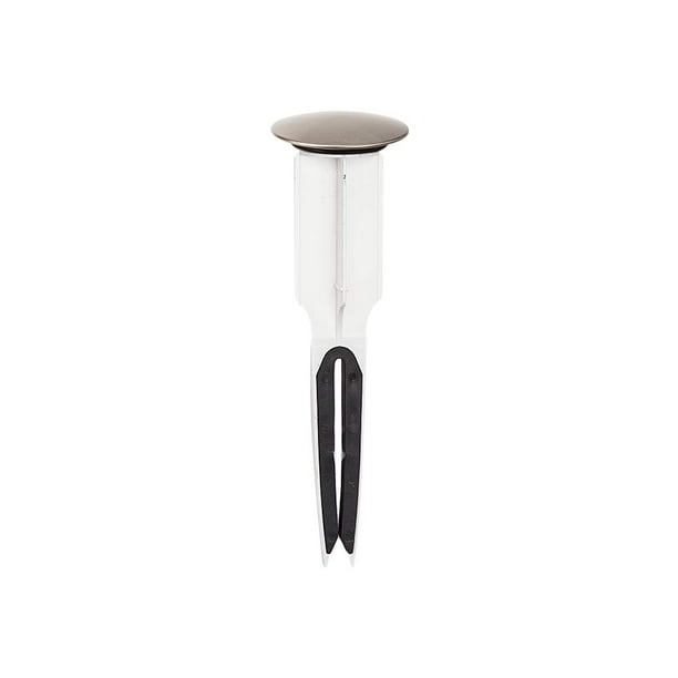 Tapón desplegable para lavabo de baño PermaFlow PF0251, 14 cm, níquel ...