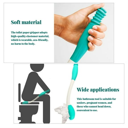 Handheld Toilet Aid Pregnant Women Poop Long Reach Elderly Anal Safety ...