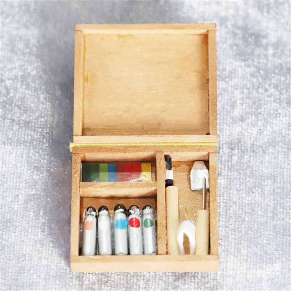 DIY Craft Mini Decor Miniature Toy Doll Furniture Decor Pretend Play ...
