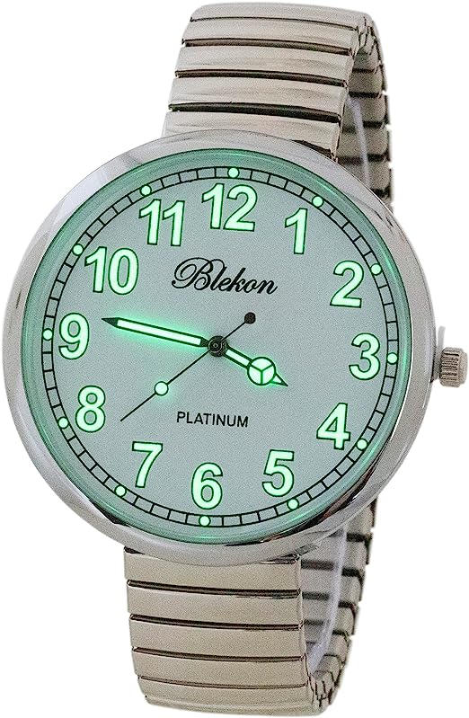 Red super large face stretch band fashion watch - Walmart.com