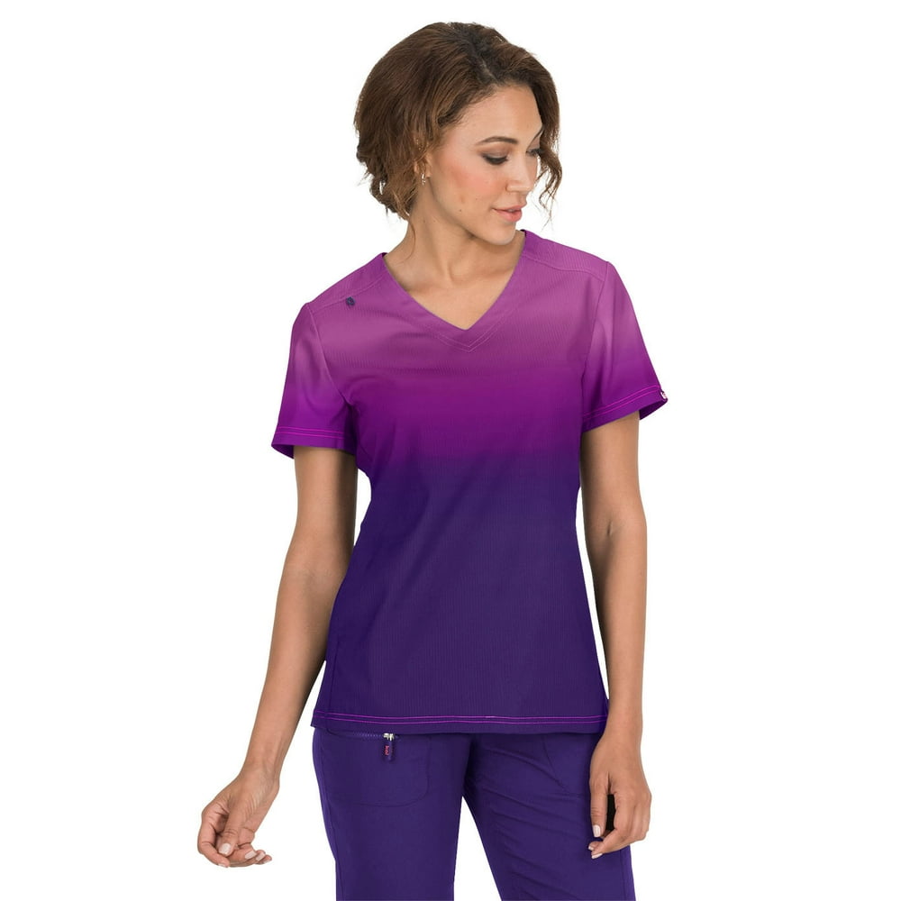 koi Designing Happiness - Koi Lite Women's 370 Reform Ombre Scrub Top ...
