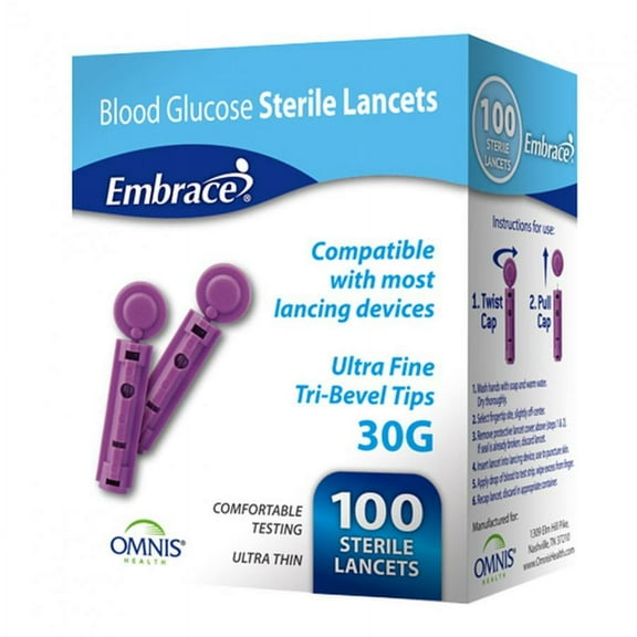 Microlet Color Lancets, 100 Count HSA/FSA Eligible - Walmart.com