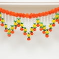 5 Ft Marigold Lily Thoran | Door Hanging Toran | Indian Thorans ...