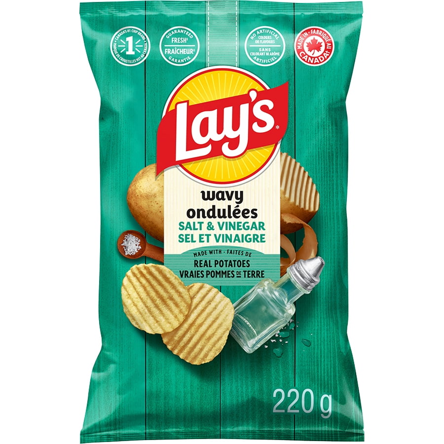 Click here for Lays Wavy Salt & Vinegar Flavoured Potato Chips 22... prices