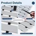 Weighted Non Slip Bathtub Mat, Textured TPE Bath Mat for Textured ...