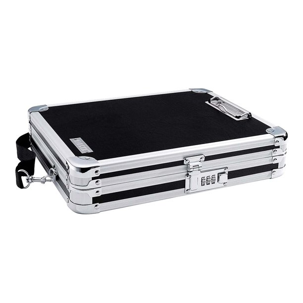 Vaultz Locking Storage Clipboard Black (VZ01230) - Walmart.com