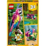LEGO Creator Exotic Pink Parrot 3in1 Building Toy Set 31144 - Walmart.com