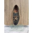 Justin Reess Ross - Men's Floral Print Leather Brogue Shoes - Walmart.com