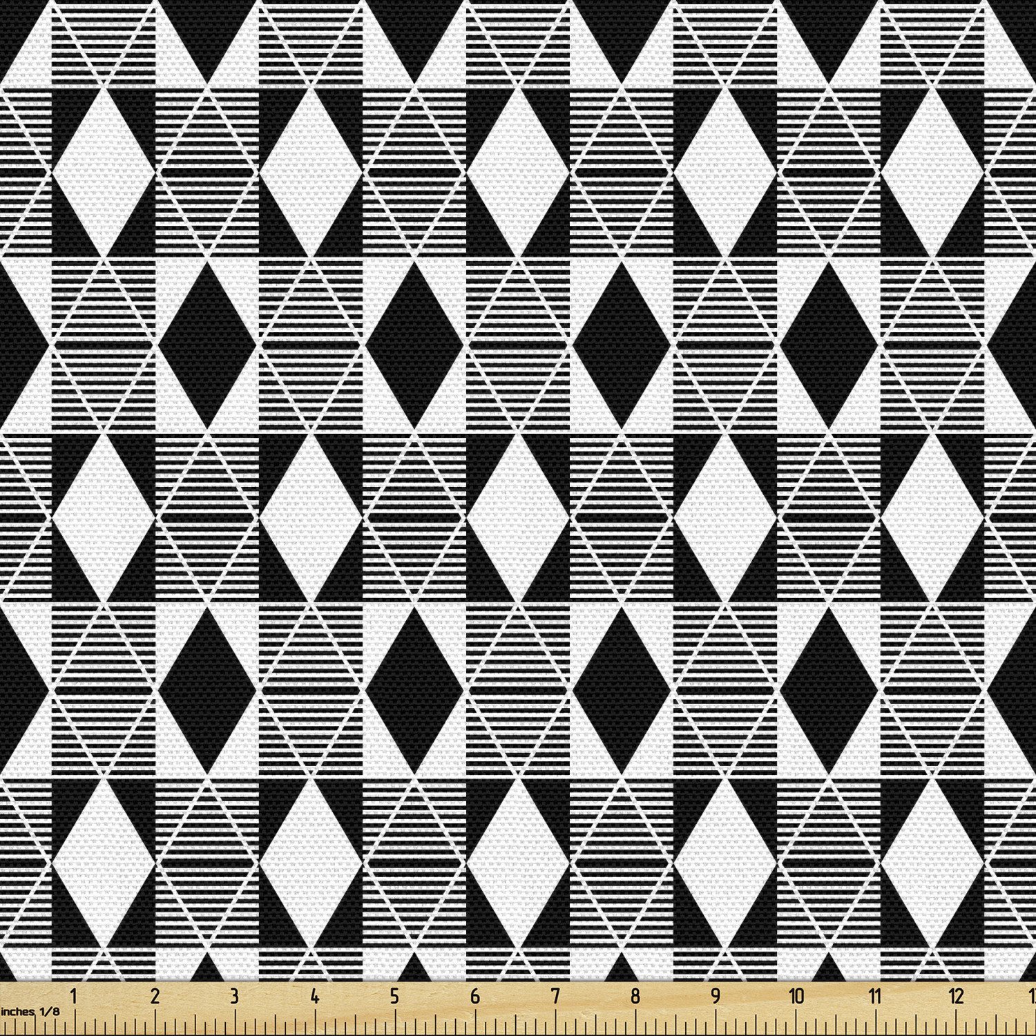 Harlequin Pattern Fabric