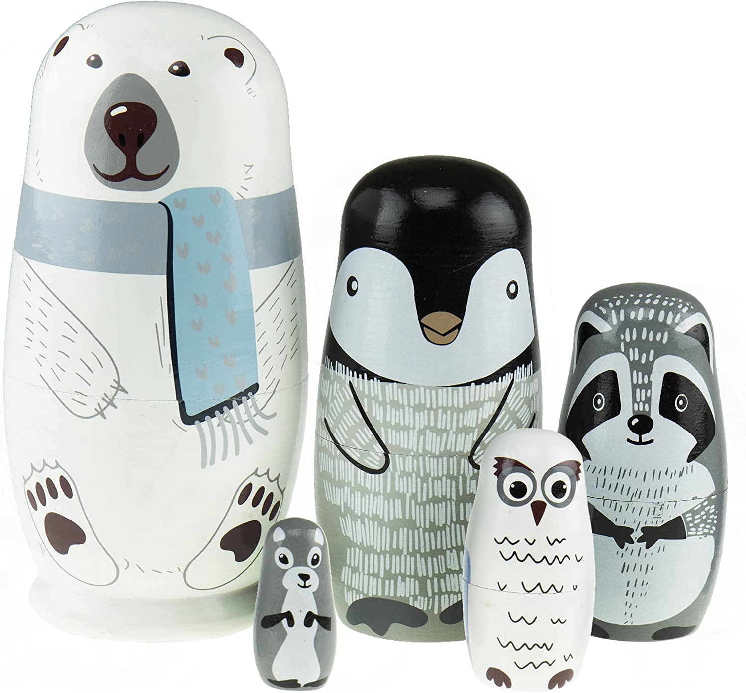 Art & Collectibles Dolls & Miniatures Gift for girl Wooden hand painted ...