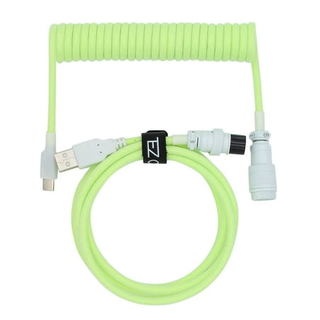 Tez Cables E-Series Custom Coi Aviator Keyboard Cables (5 ft, USB-C ed ...