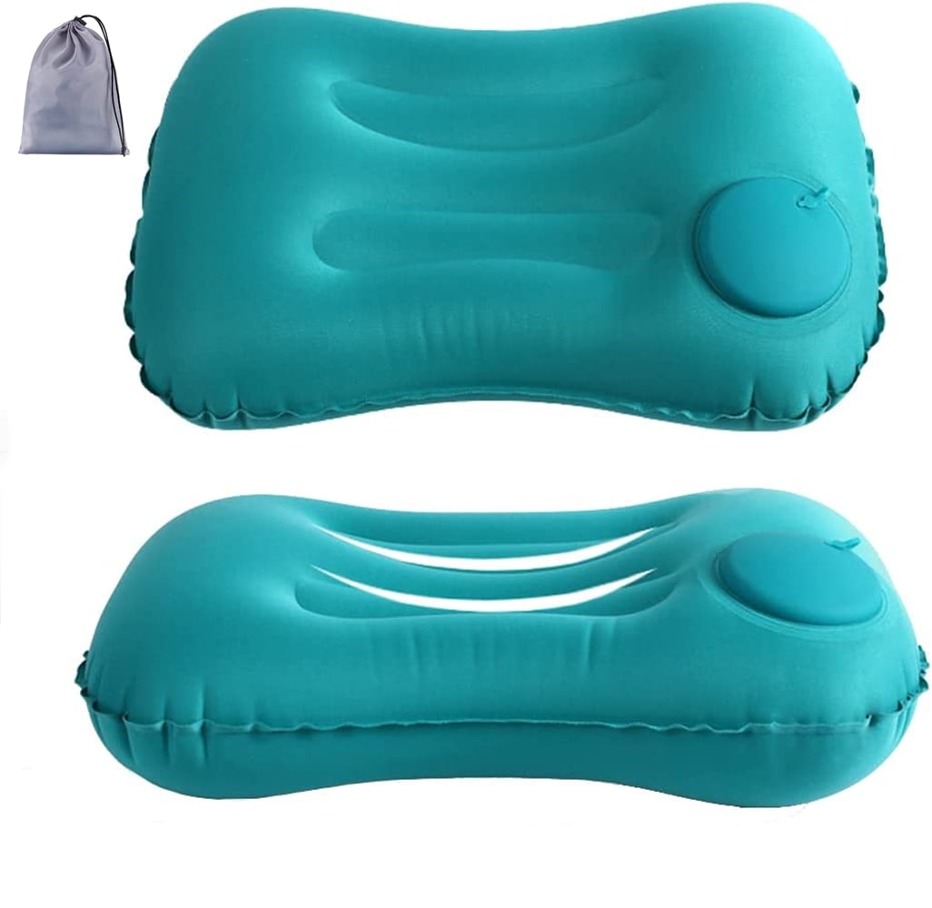 Inflatable Pillows for Camping/Sleeping/Travel/Beach with Storage Bag ...