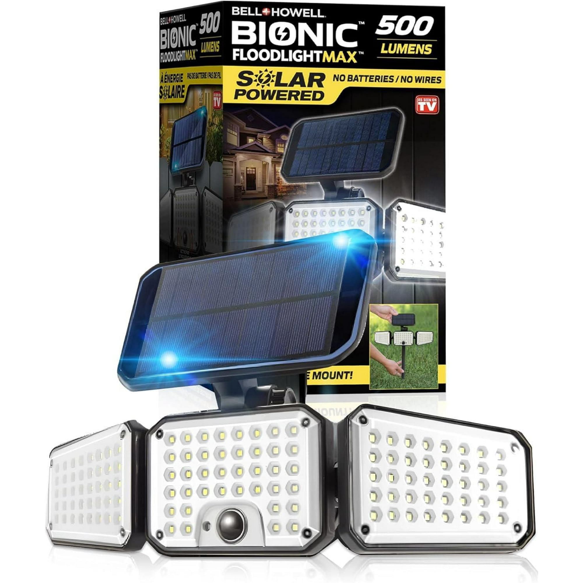 Click here for Bell And Howell Bionic Floodlight Max Solar Powere... prices