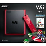 Restored Nintendo Wii Mini Red with Mario Kart (Refurbished) - Walmart.com