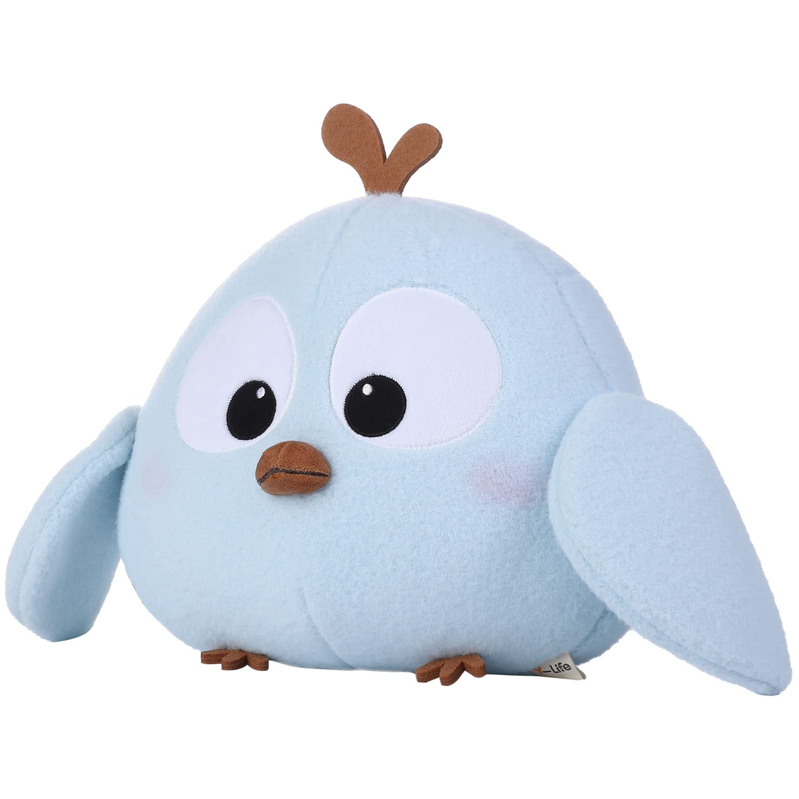 DSstyles 12'' Color Bird, Cute Plushies Chubby Bird, Knitted Fabric ...