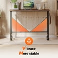 32 Inch Rolling Computer Desk In Dark Brown Finish Modern Home Office ...