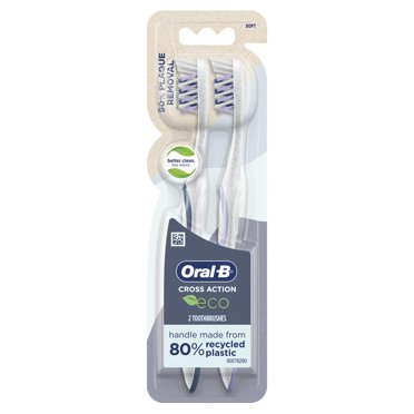Oral-B Extra Soft End-Tufted Toothbrush, Dual Angled, 1 Count - Walmart.com