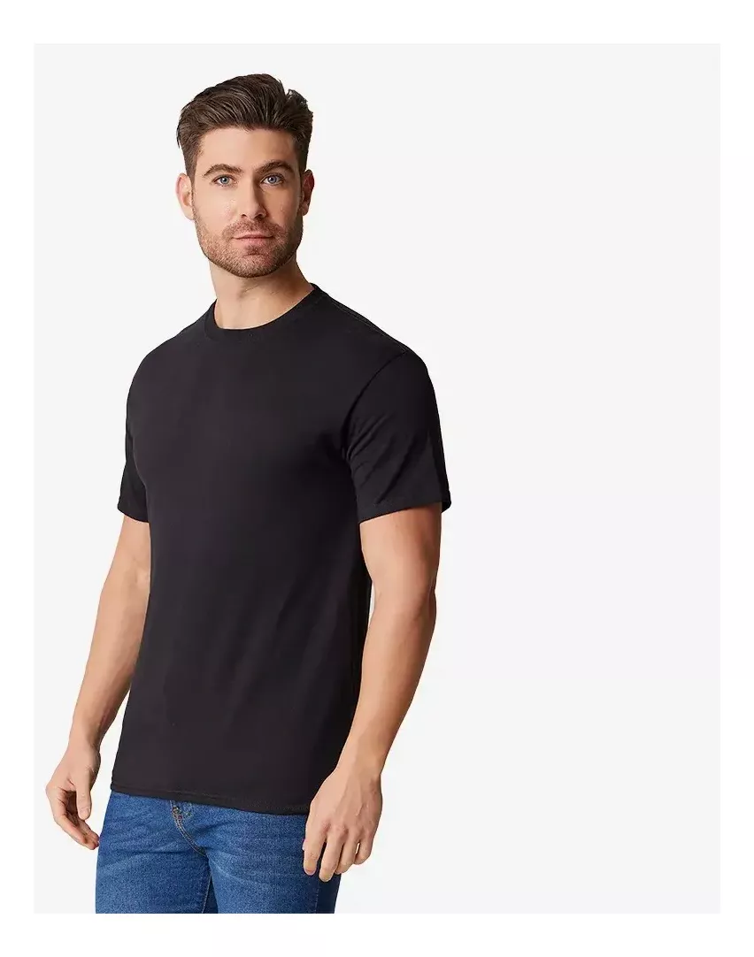Playera Optima Casual Hombre Algodón Cuello Redondo | Walmart en línea