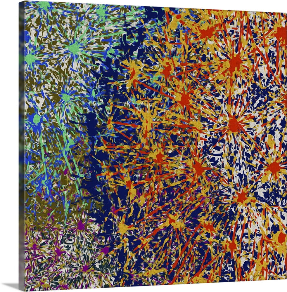 Great BIG Canvas | "Profusion I" Canvas Wall Art - 16x16 - Walmart.com